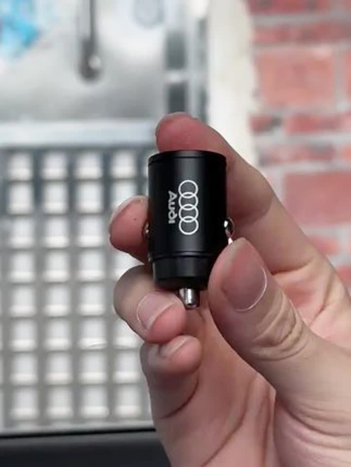 迷你隐形车载充电器,充电头,usb超级快充,车充,汽车转换插充头实用...