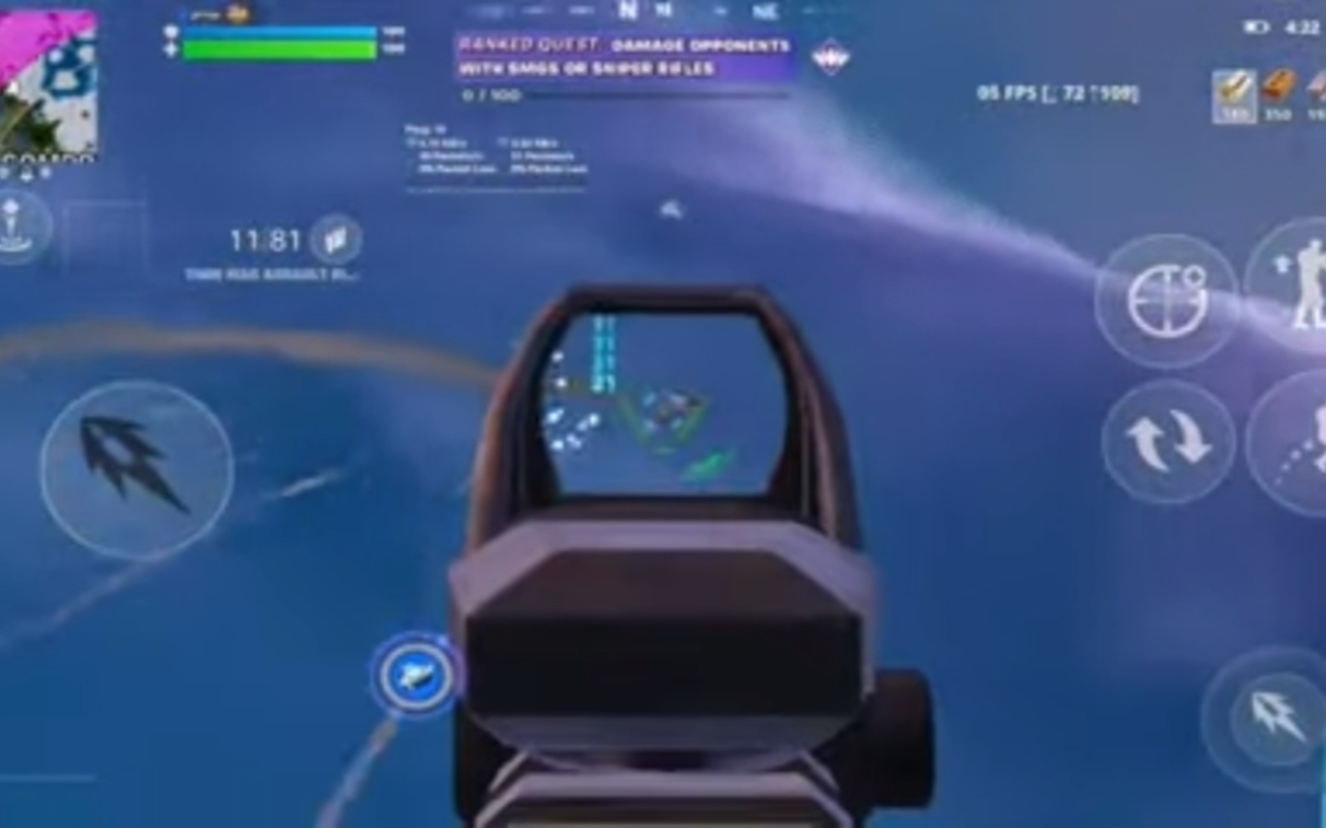 Percep大佬 移动端堡垒之夜排位从白银到皇冠,堡垒之夜