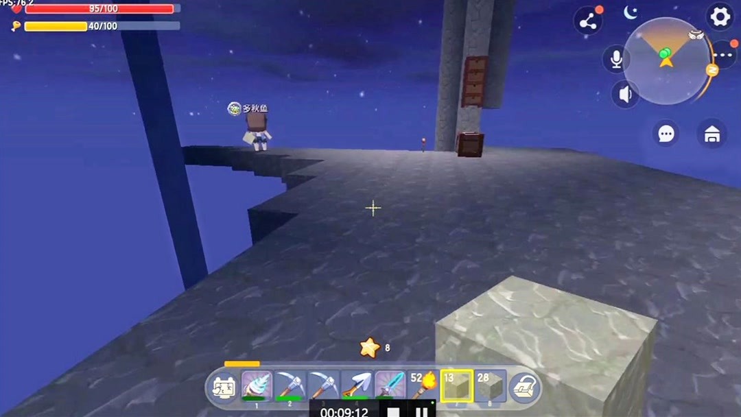 迷你世界 开始建造刷怪塔,刷怪啦!游戏