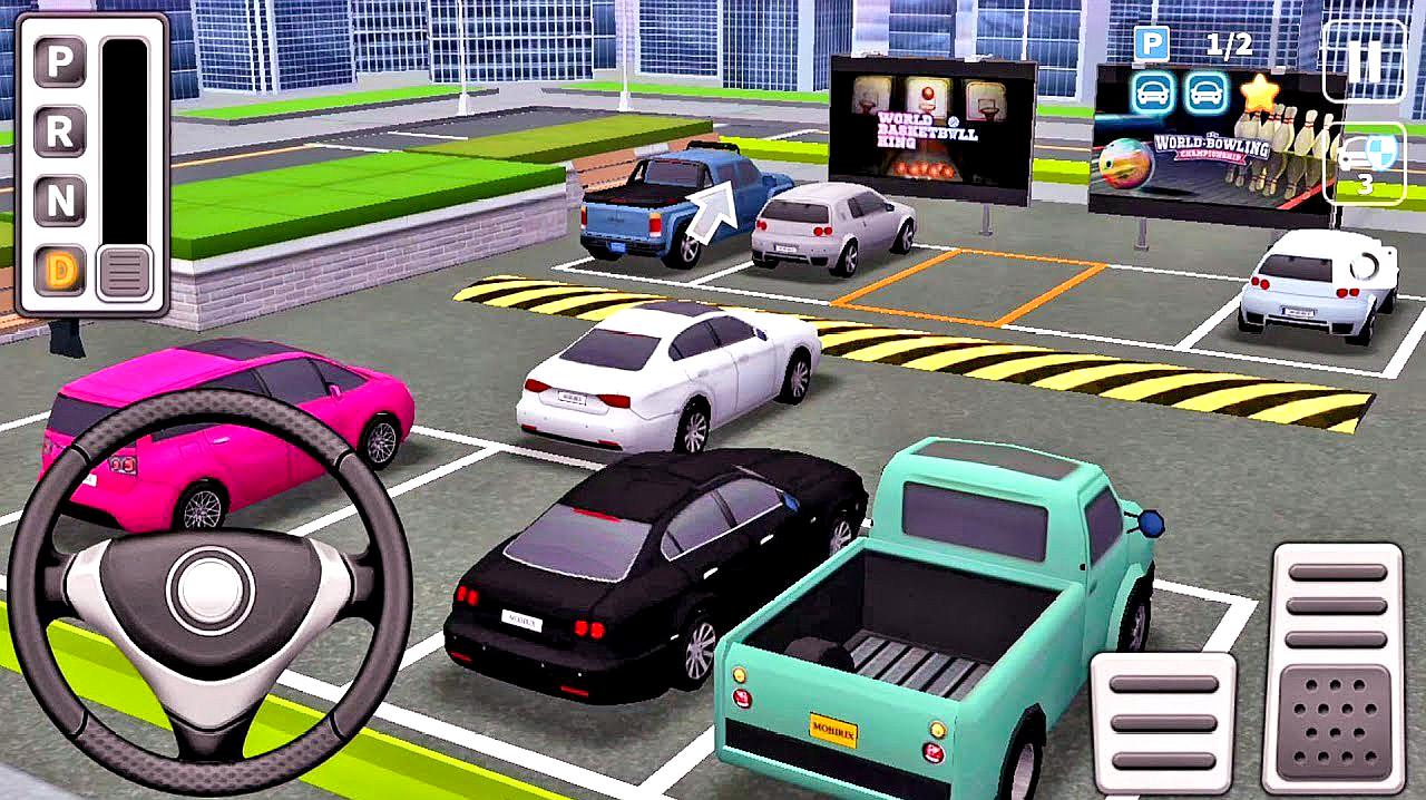 模拟驾驶小汽车参加驾照闯关考试