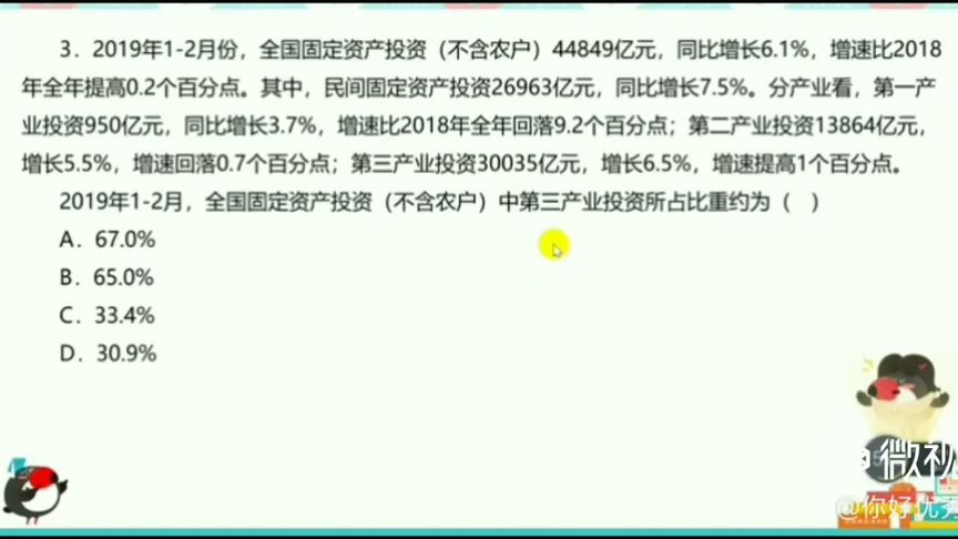 第三产业投资所占比重问题分析