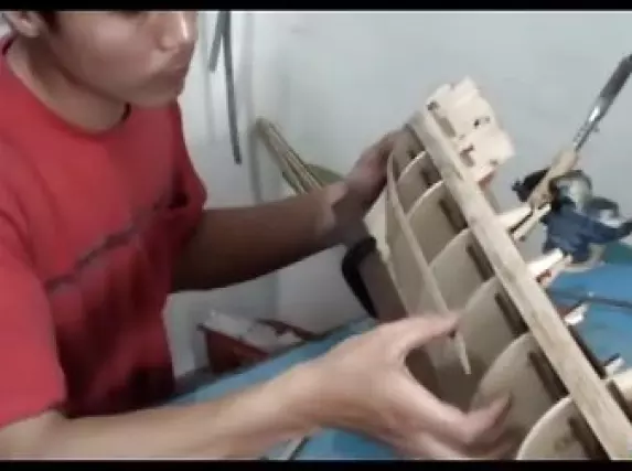 1比30实木雕刻皇家卡洛琳视频教程之三