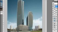 建筑ps后期教程: 日景公建