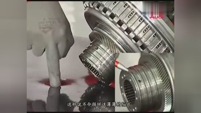 奥迪双离合变速箱的拆卸过程!