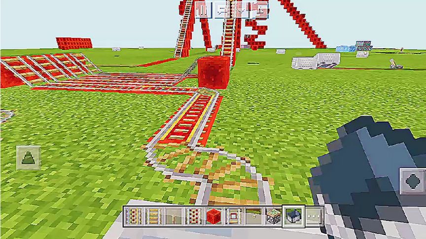 【mc】自制过山车,不是很刺激