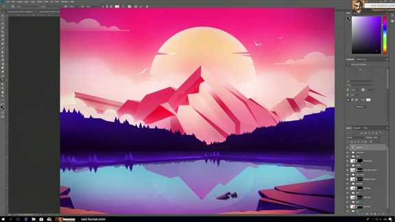 【ps钢笔鼠绘】跪着看完 没法讲解 能看完不觉得无聊的都是大佬