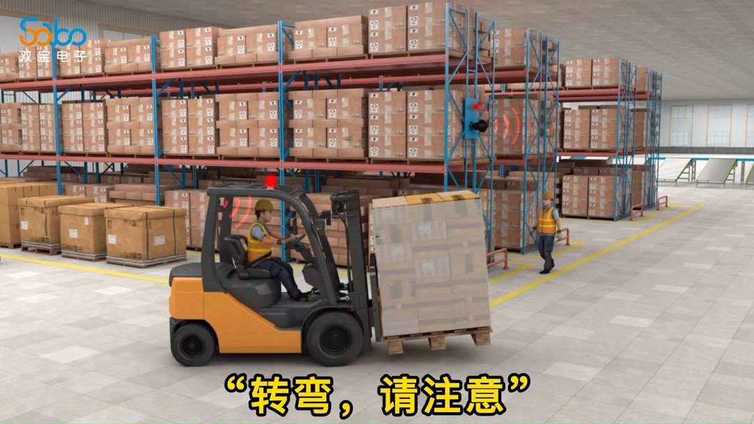 S3智能车辆管理系统:厂区安全管理功能:盲区拐角转弯会语音提醒