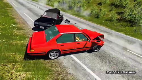 车祸模拟器:在高速公路行车,遇到了不规矩的司机真倒霉