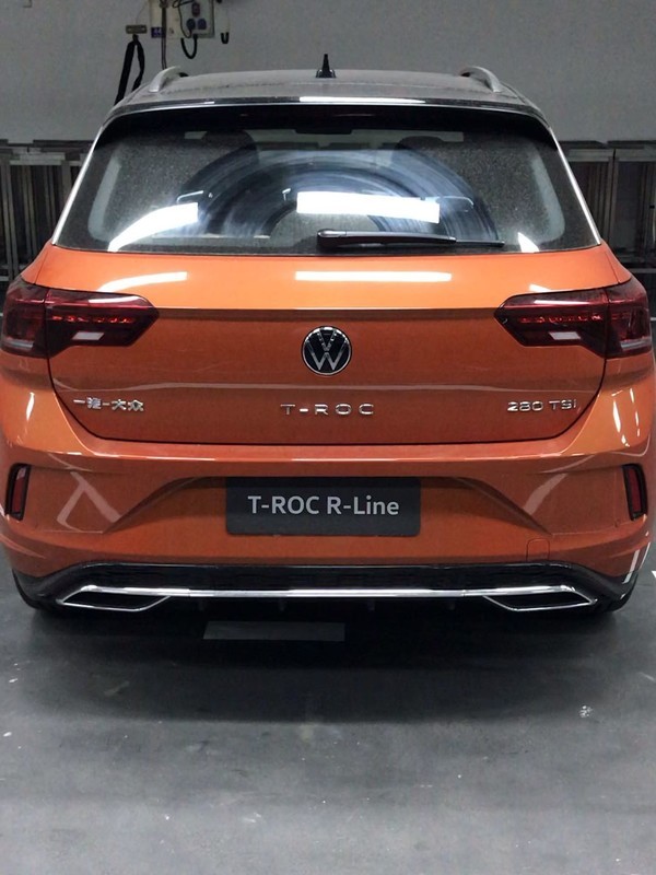 一汽大众T-Roc车型后部介绍