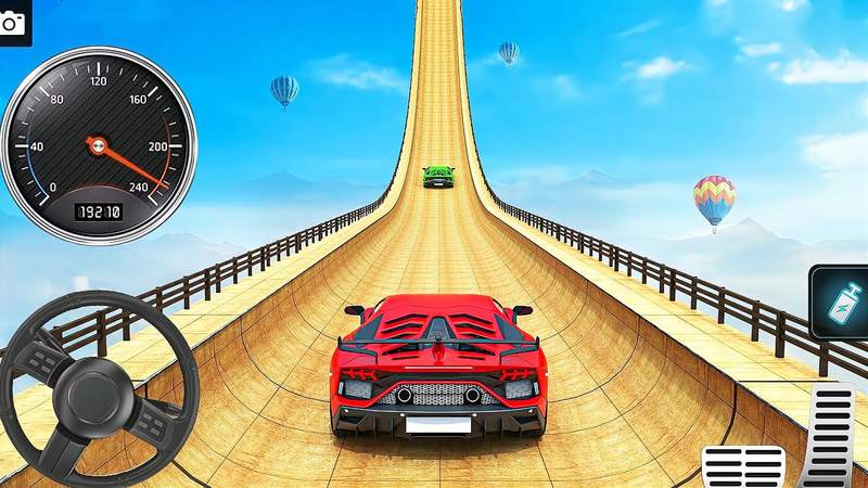 车祸模拟器游戏 飞机准备把赛车手带去哪里那?