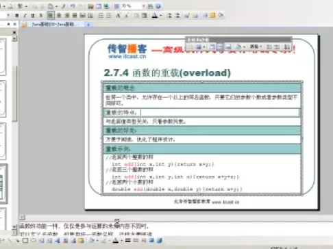 Java快速入门基础视频教程-函数的用法第4讲