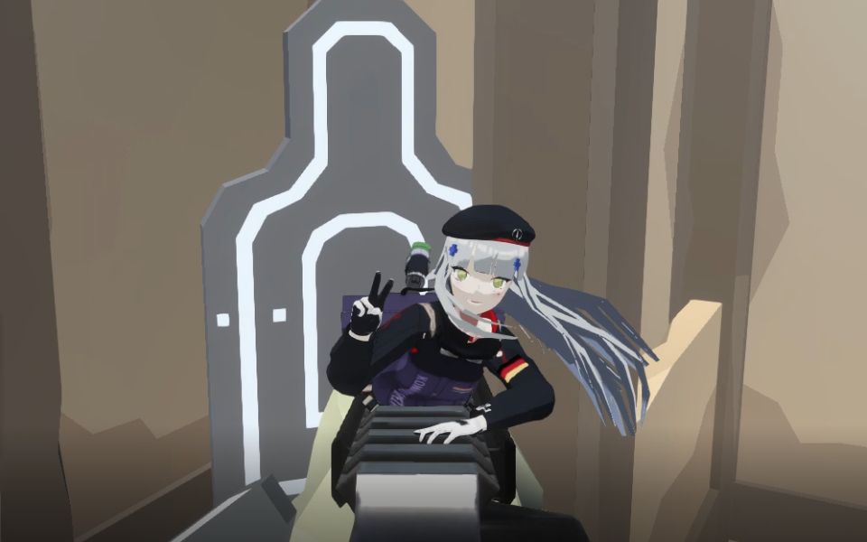 ...战地模拟器(整个创意工坊我就找到这一个HK416是少前mod,我裂开)