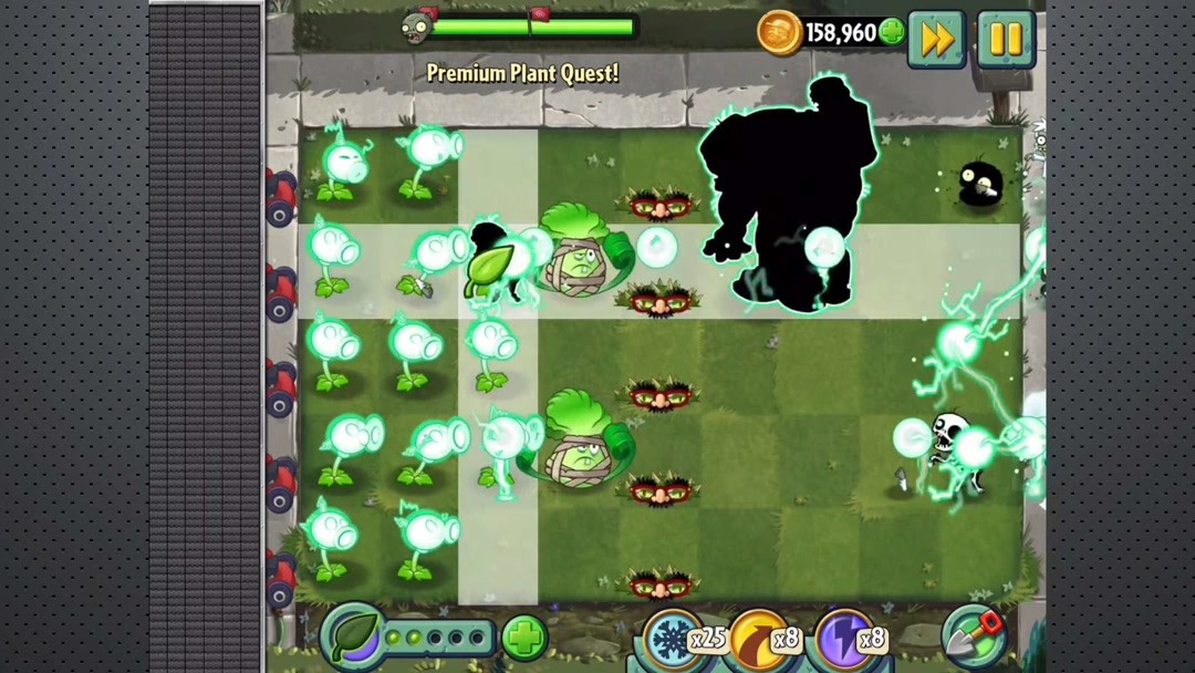 植物大战僵尸2系列:如何将钻石修改为999999