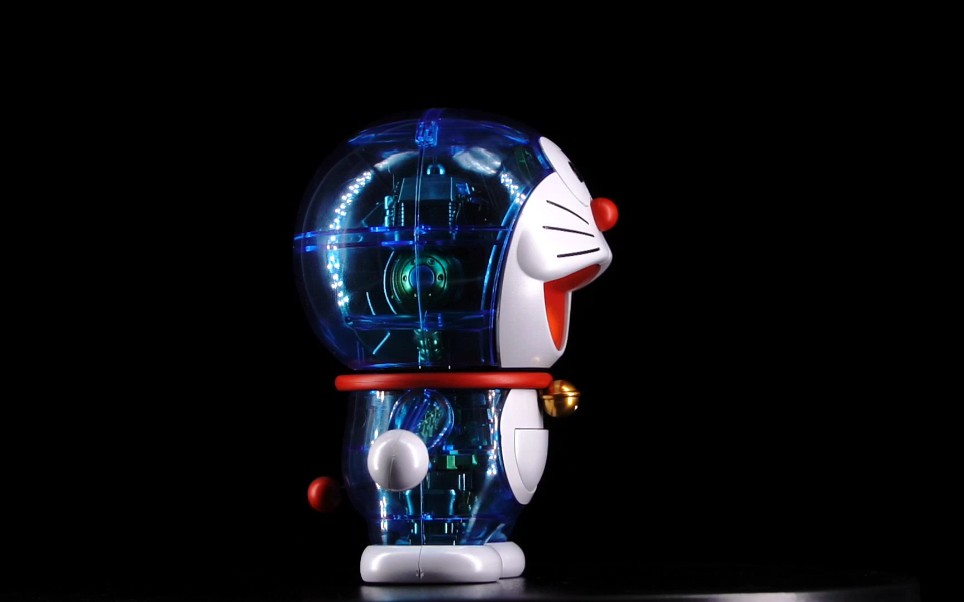 万代Fr拼装哆啦a梦喷涂展示