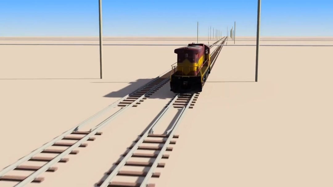 工程车卡通TV 第40集 火车头撞怪物卡车