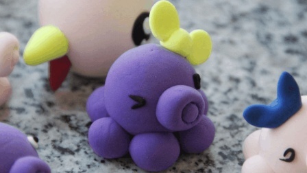 2毛钱成本在家自制橡皮泥,宝宝能玩一整天,安全还健康呦