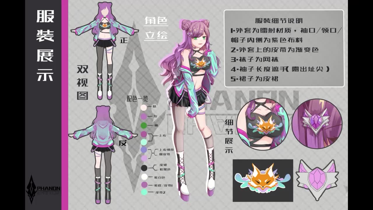 【2021.7.4完工】服装设计稿