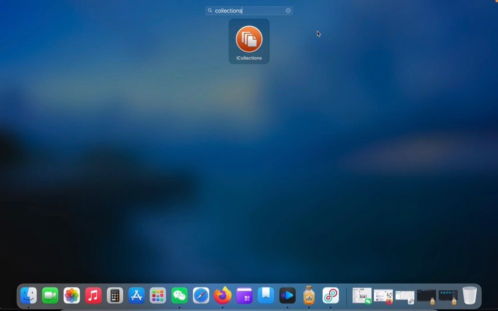 mac软件推荐:iCollections,类似桌面小组件软件,桌面文件夹