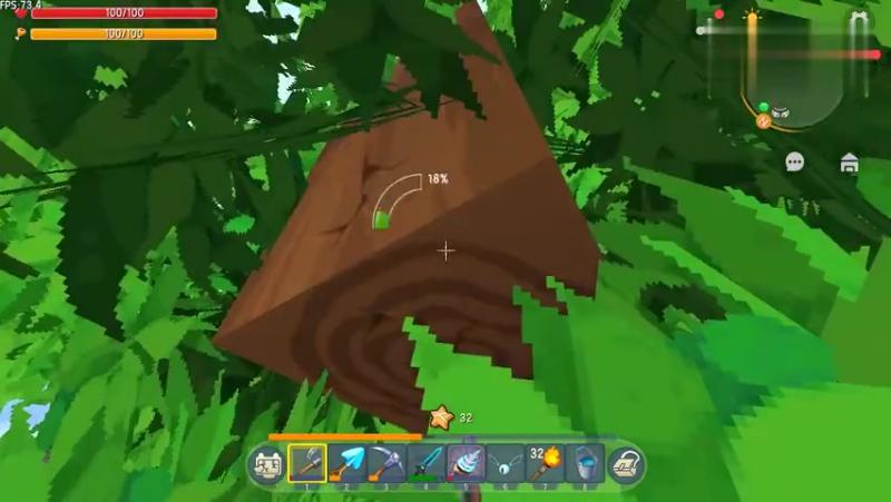 迷你世界和半仙联机生存13:共同搭建牧场,兔美美和半仙相互套路