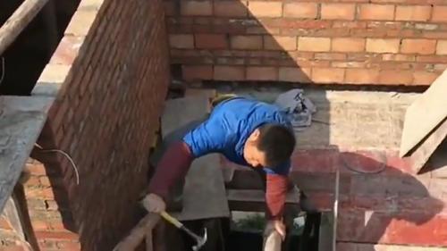 最简单的楼梯支模,老师傅的独门绝技,还不快学起来!