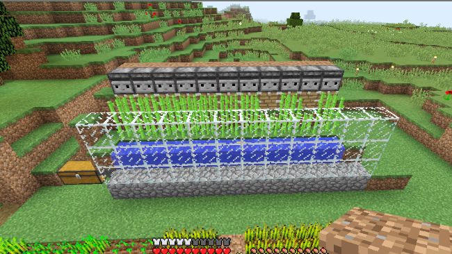 nor叔 我的世界萌新生存 32 我有无线甘蔗+全自动甘蔗收割机了