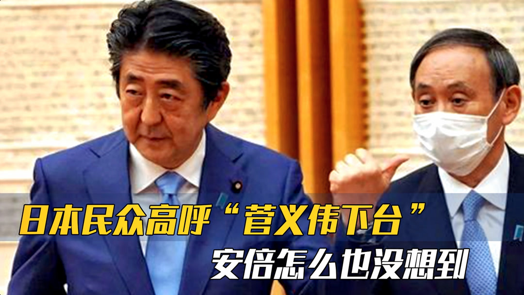 这回没人拦得住,日本民众高呼“菅义伟下台”,安倍怎么也没想到