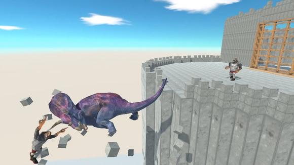 野兽战争模拟器:金刚兄弟vs所有兵种,双拳能否抵住四手?