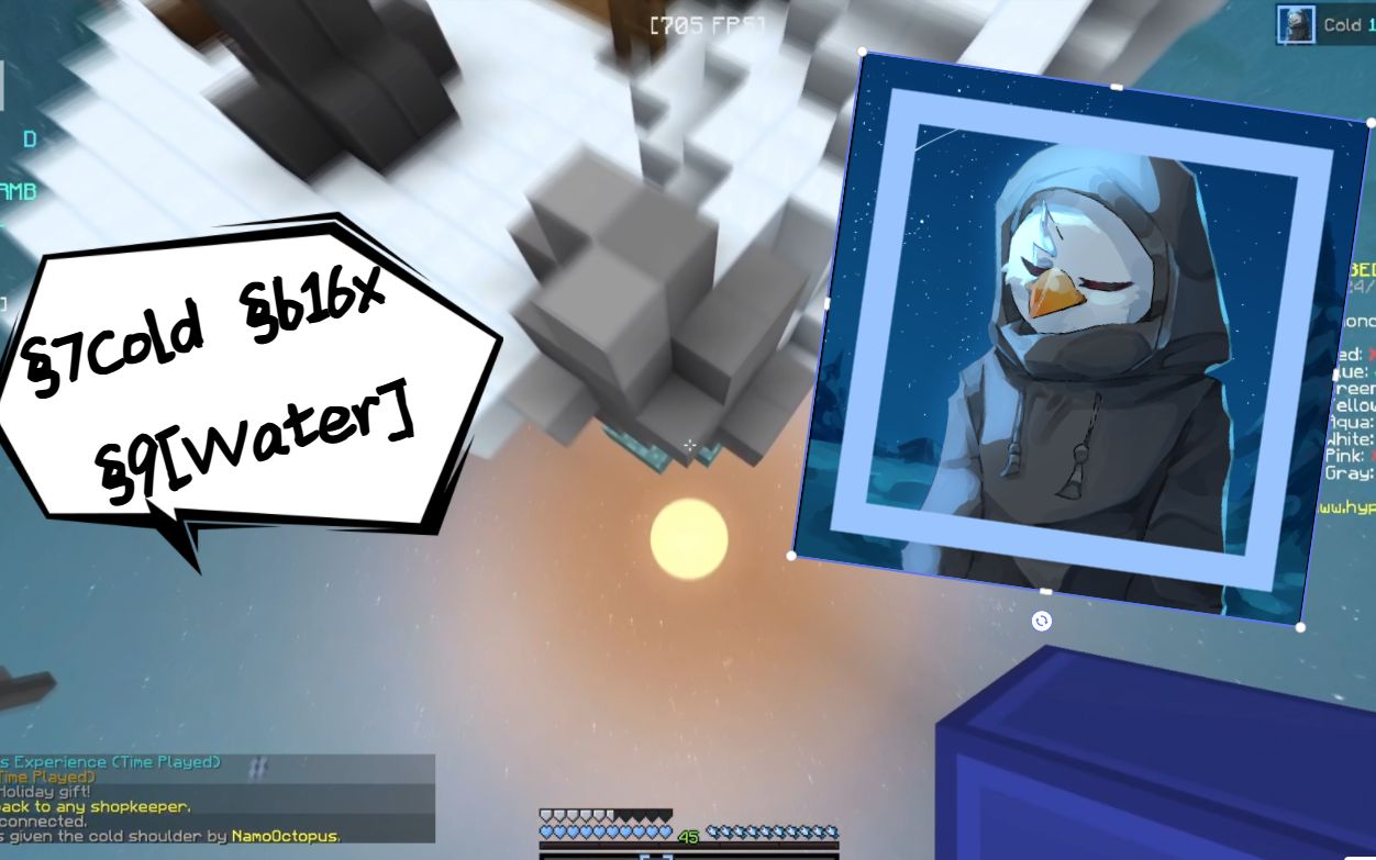 【动态模糊】超好看的材质包+清晰的鼠键声+温柔的床战|hypixel-...