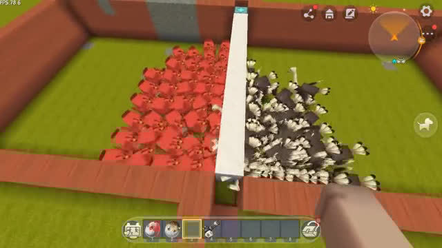 迷你世界50只飞鸡VS50只鸵鸟原来胜负和大小没什么关系