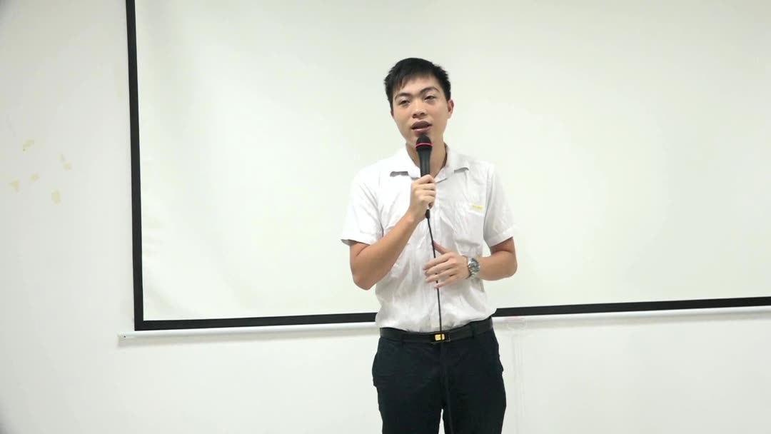 威迪克早会分享演讲的技巧