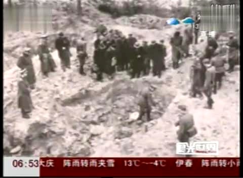 黑龙江卫视 共度晨光 20100408 卡廷惨案新档案被发现