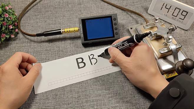 英文字母B的报读法和摩尔斯电码学习,这个摩尔斯电码规律很形象