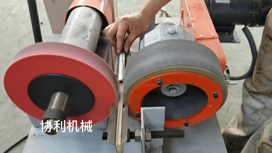 单组圆管抛光机设备#抛光#除锈#拉丝#打磨