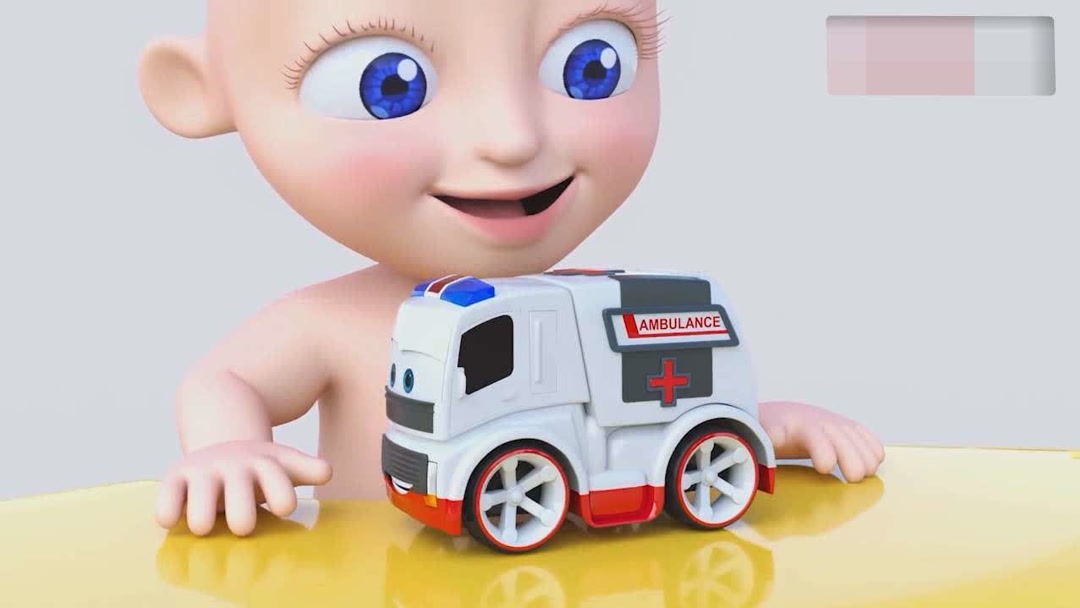 早教益智动画:小宝宝组装救护车!