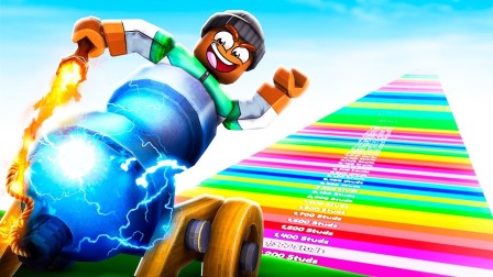 Roblox大炮竞赛模拟器:炮弹超级飞侠来袭!
