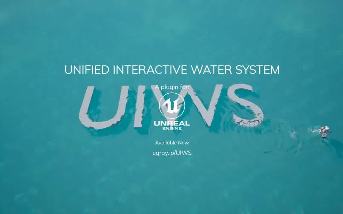 UE4的互动式水系统下载免费获取