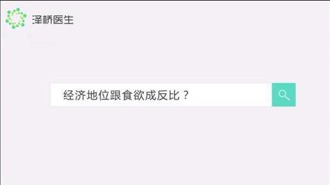 冷知识!经济地位跟食欲成反比?