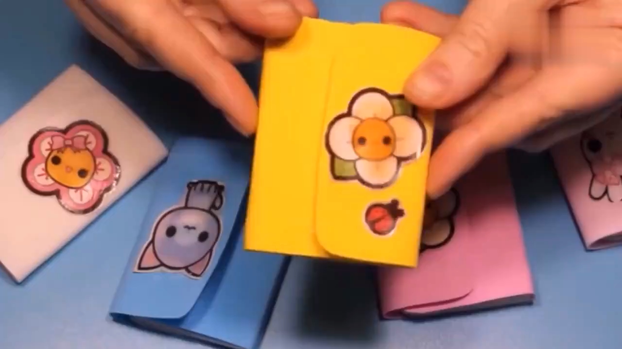 简单两步做可爱又漂亮的迷你小本子,学生党们都喜欢,手工diy