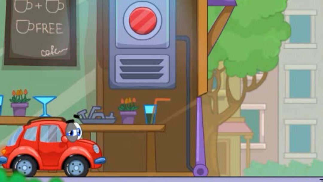 甜品店打烊了 小汽车出不去了怎么办?小汽车总动员游戏