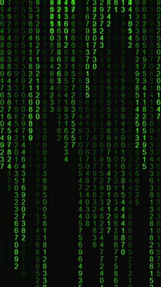 一场周一的代码雨送给你,爱...