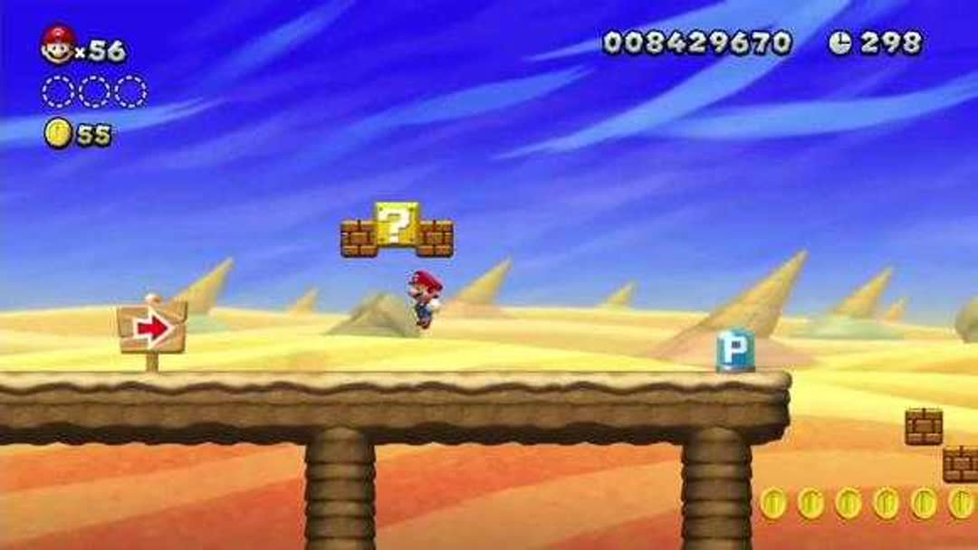 NS新超级马里奥兄弟u跑酷模式真刺激!#ns游戏 #ns #任天堂ns