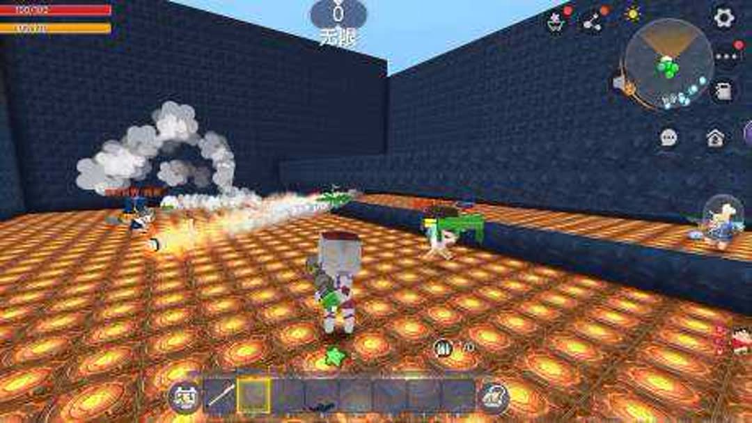 迷你世界奥特曼:火箭筒大战,小夕队伍没有掩体被揍惨了?