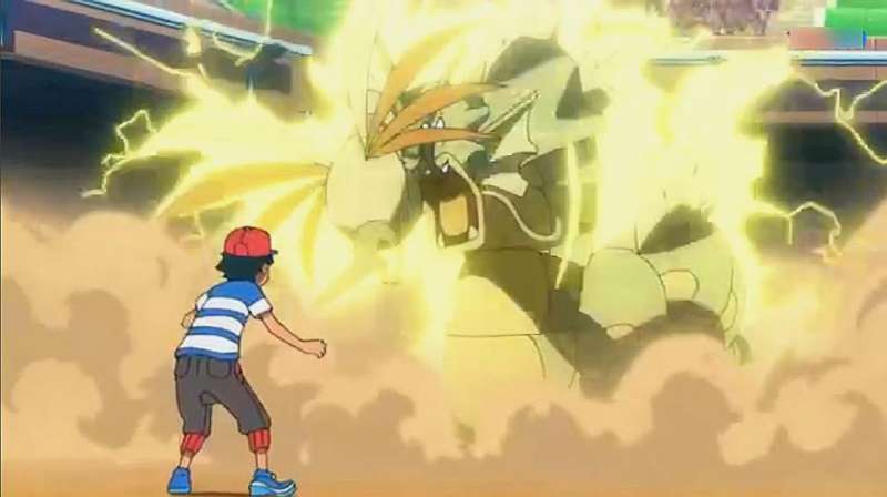 看到这两只宝可梦战斗,皮卡丘使出十万伏特一举击败它们