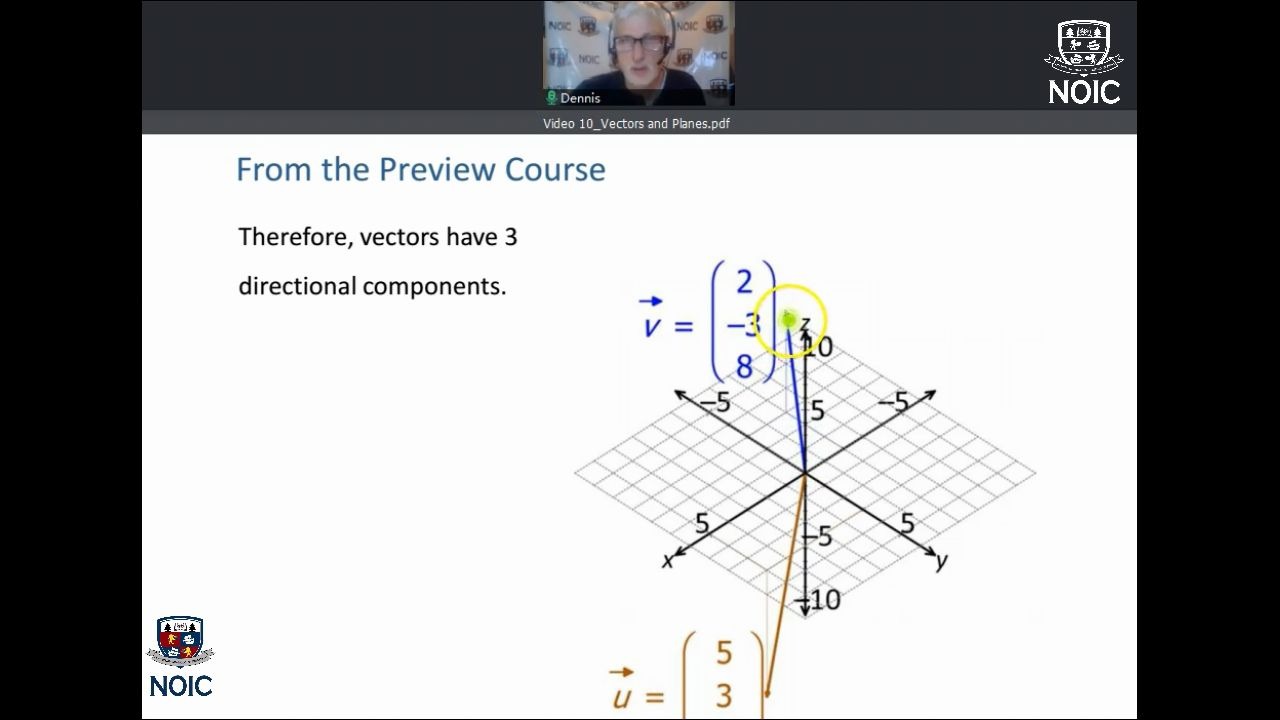 微积分12:矢量及平面