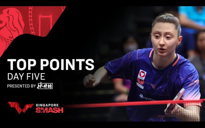 WTT新加坡大满贯第五日精彩球