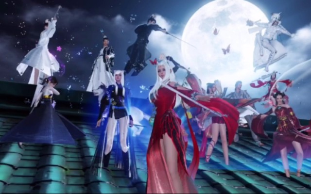 #天涯明月刀微信一区孔雀翎墨Gr携全体成员欢迎你的加入!