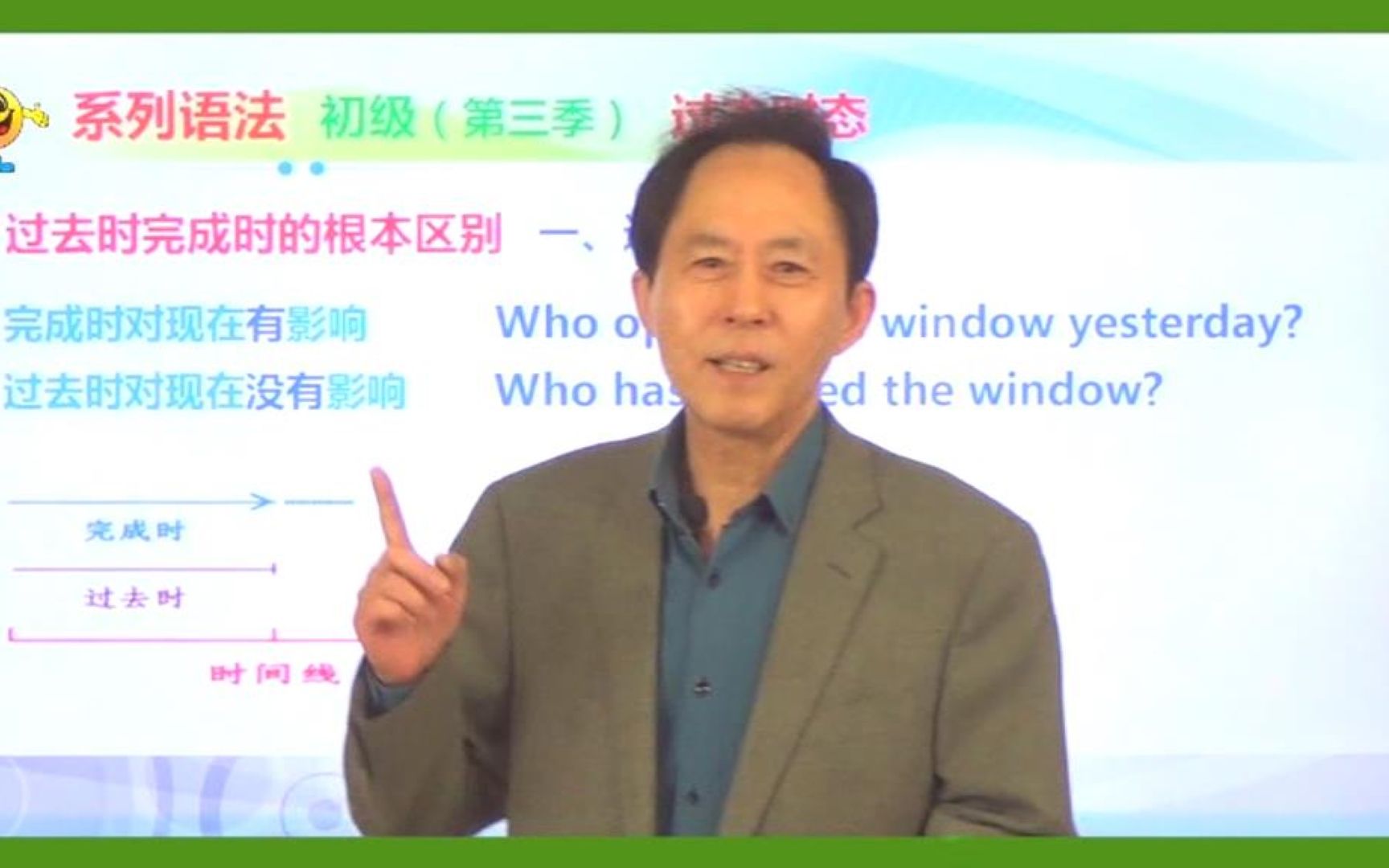 活动 求实英语刘晓亭新课件视频19【过去时和完成时的根本区别】