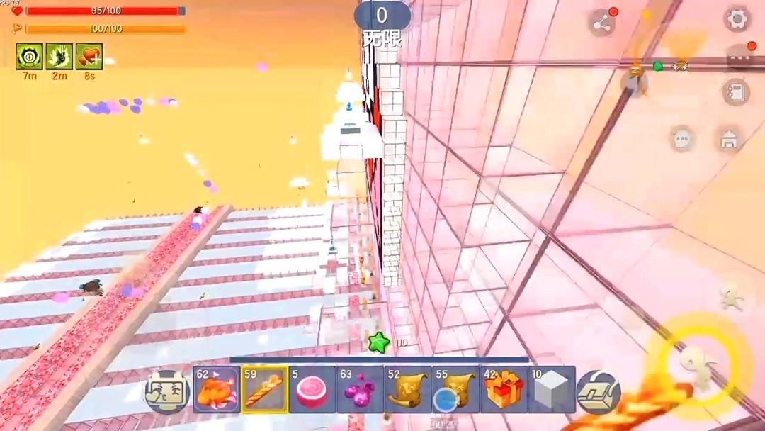 迷你世界:这一关有很多地方是可以连跳过去的