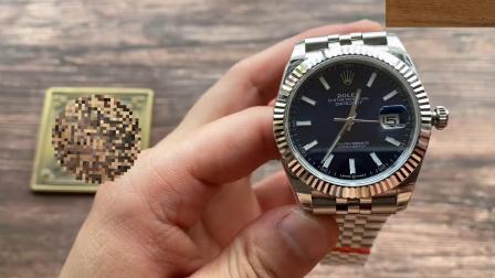 评测劳力士日志型手表 劳力士女表 高仿劳力士