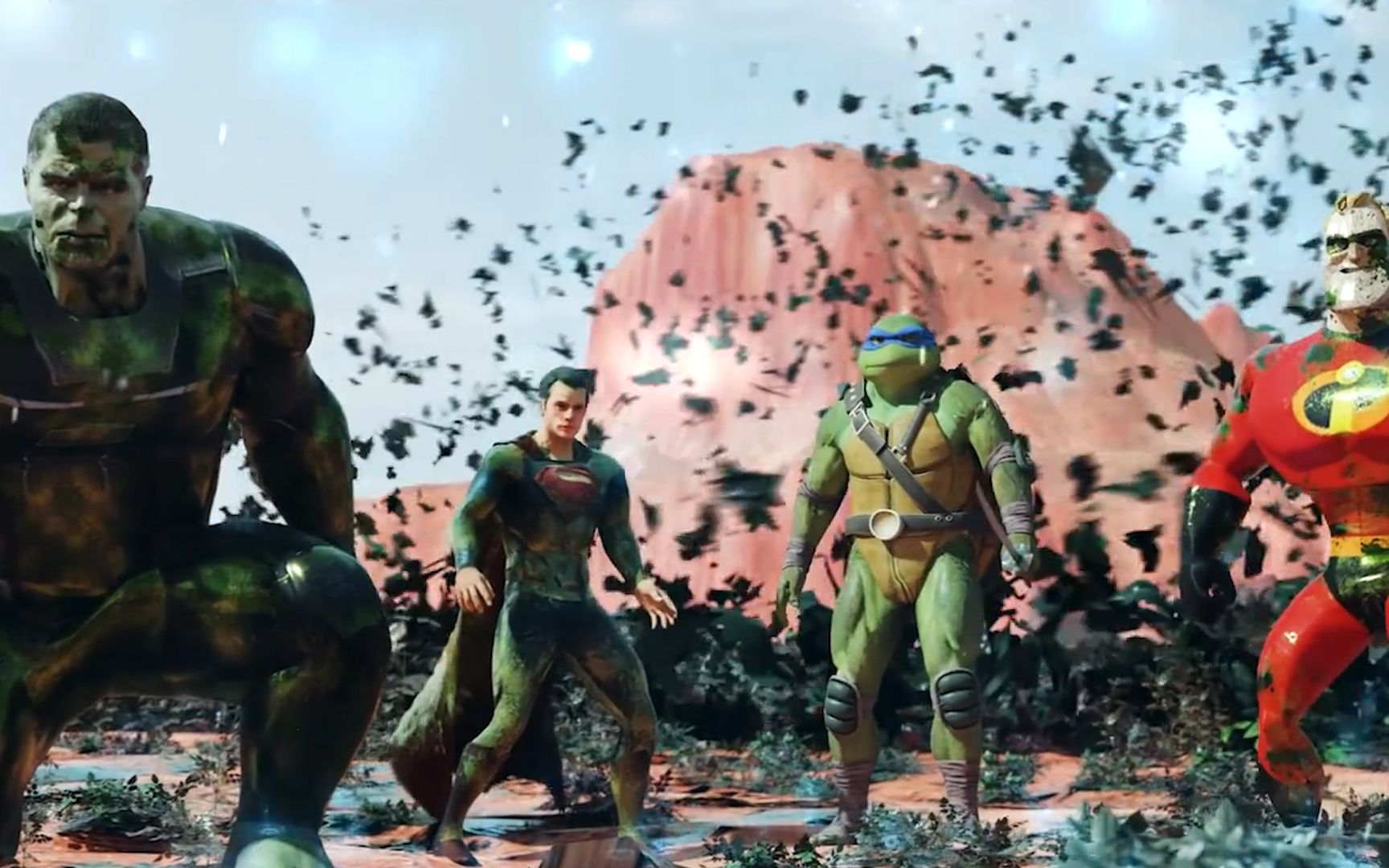 疫情爆发后,全球超级英雄集结组成新冠复仇者联盟,一部科幻动画